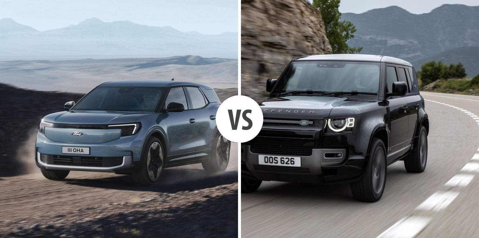 Ford Explorer EV VS Land Rover Defender Autovergleich | AUTOGOTT.AT