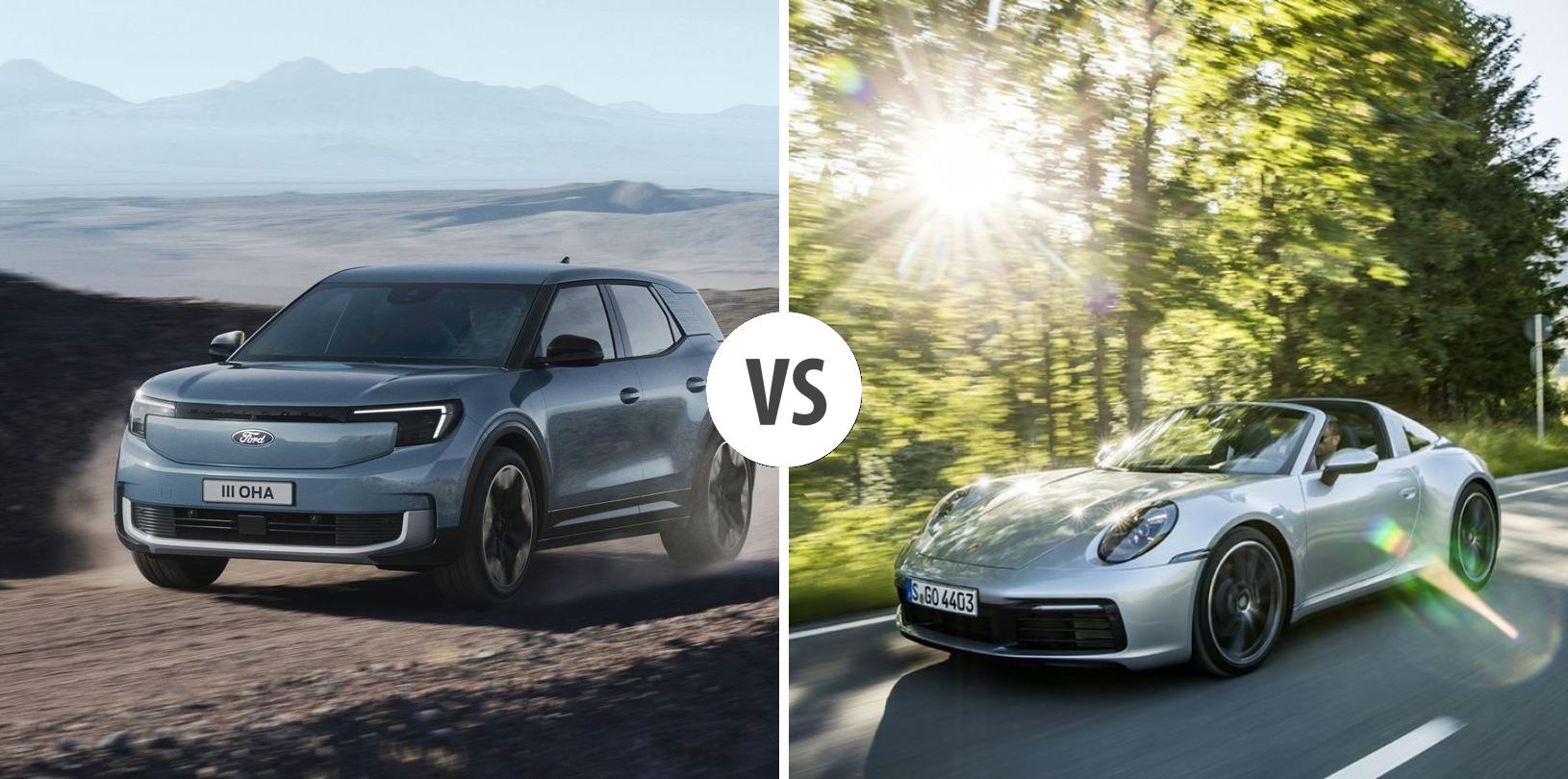 Ford Explorer EV VS Porsche 911 Targa – Vergleiche Preise, Leistung ...