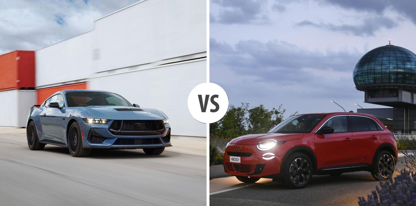 Ford Mustang Fastback VS FIAT 600e – Vergleiche Preise, Leistung ...