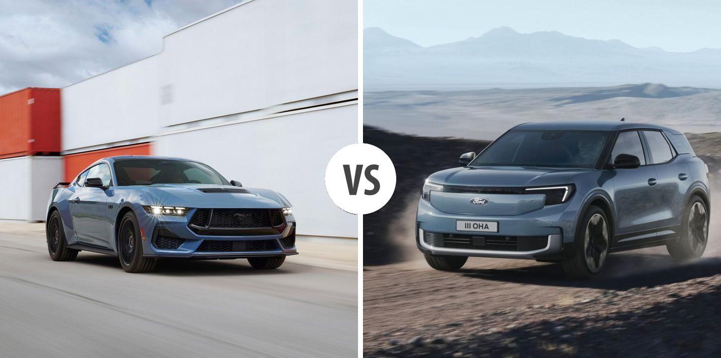 Ford Mustang Fastback VS Ford Explorer EV – Vergleiche Preise, Leistung ...