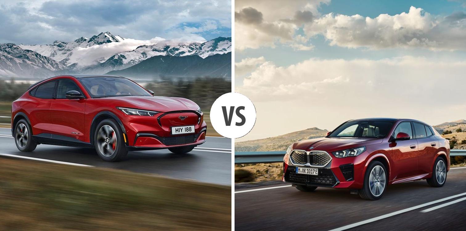 Ford Mustang Mach-E VS BMW iX2 Autovergleich | AUTOGOTT.AT