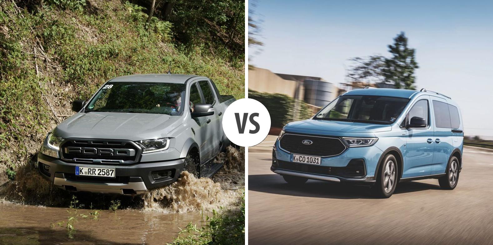Ford Ranger VS Ford Tourneo Connect – Vergleiche Preise, Leistung ...