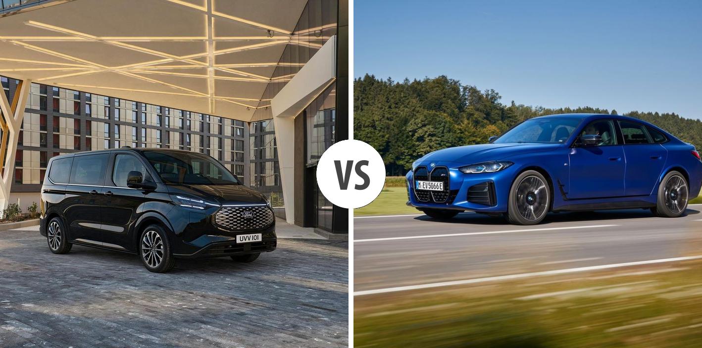 Ford Tourneo Custom VS BMW i4 – Vergleiche Preise, Leistung, Kofferraum ...