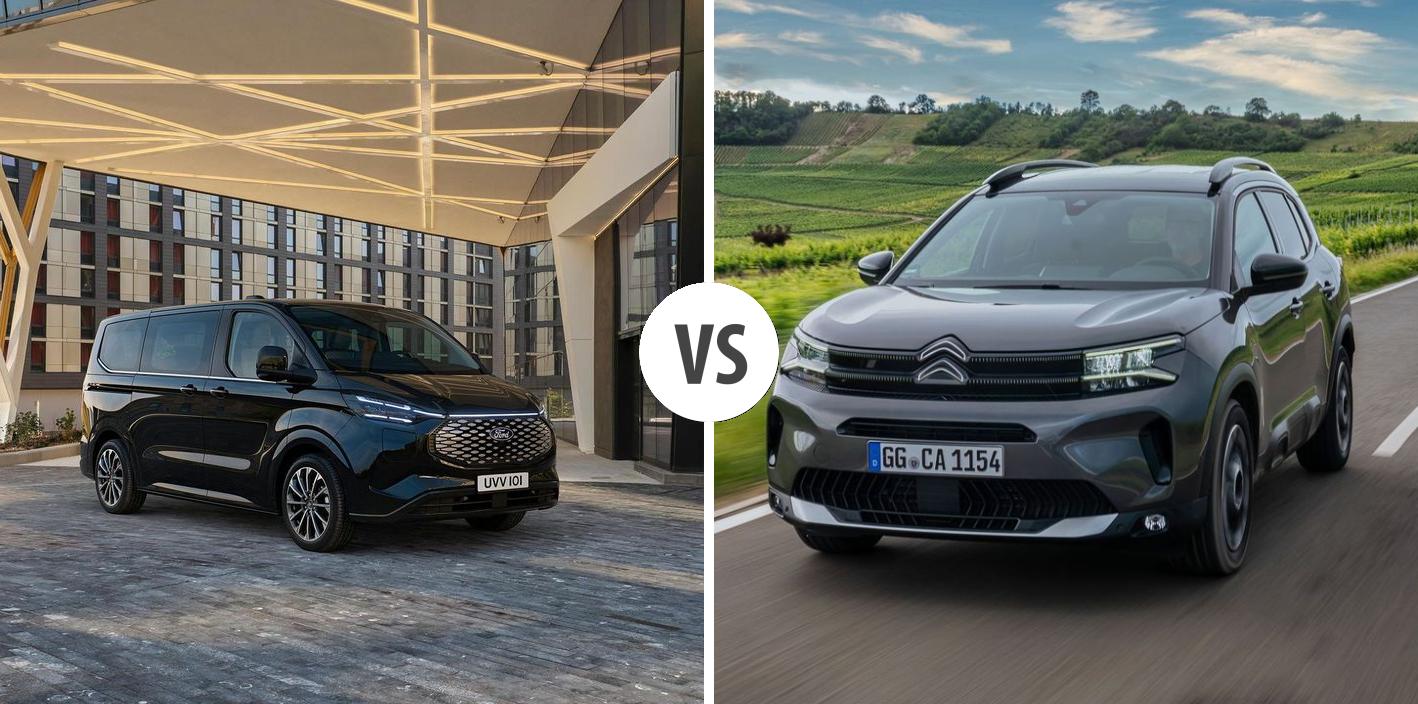 Ford Tourneo Custom VS Citroën C5 Aircross – Vergleiche Preise ...