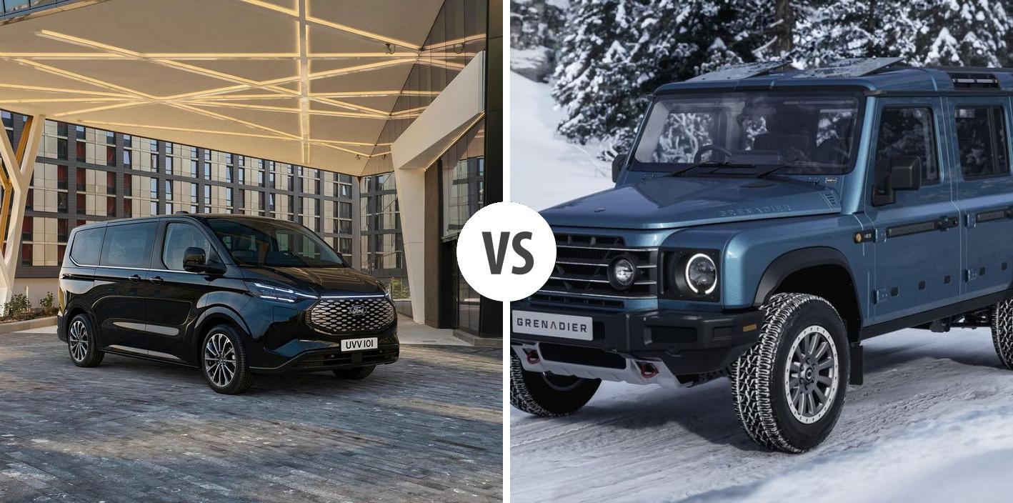 Ford Tourneo Custom VS INEOS Grenadier – Vergleiche Preise, Leistung ...