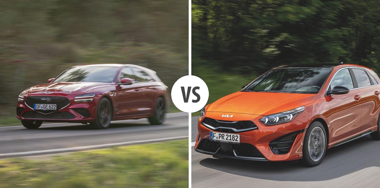 Genesis G70 Shooting Brake VS KIA Ceed – Vergleiche Preise, Leistung ...