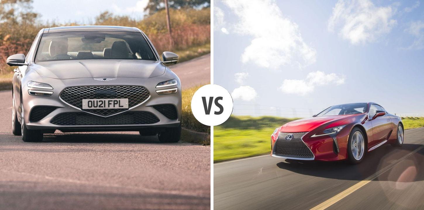 Genesis G70 VS Lexus LC – Vergleiche Preise, Leistung, Kofferraum ...