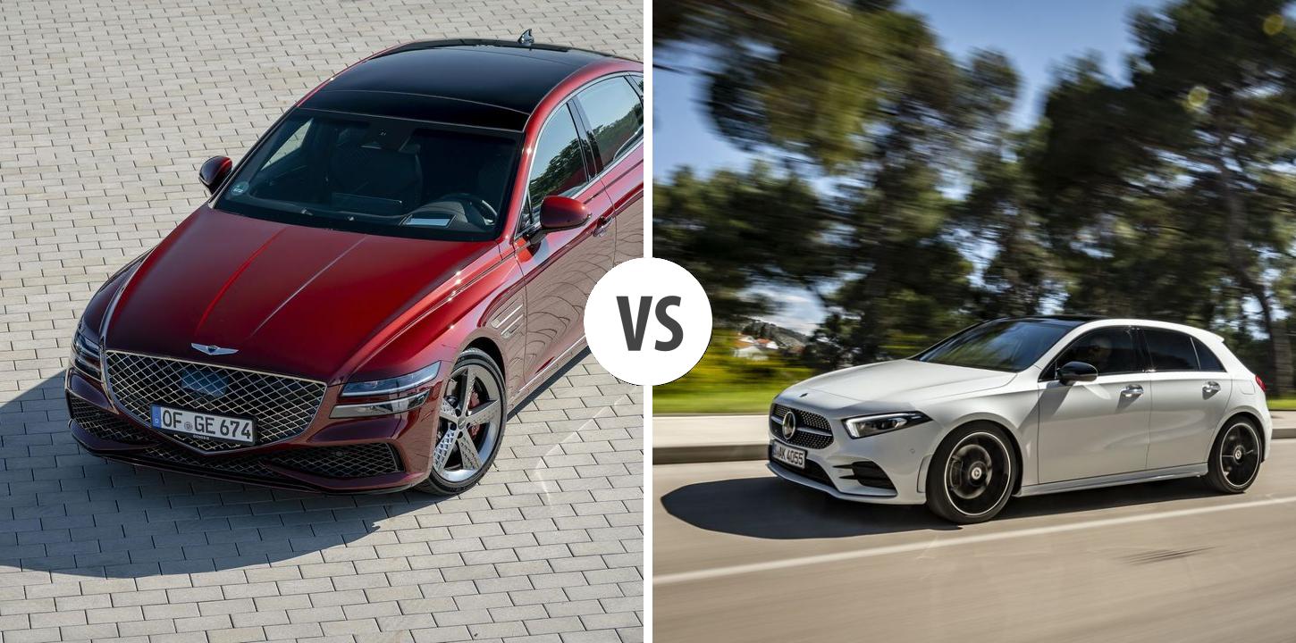 Genesis G80 VS Mercedes A-Klasse – Vergleiche Preise, Leistung ...