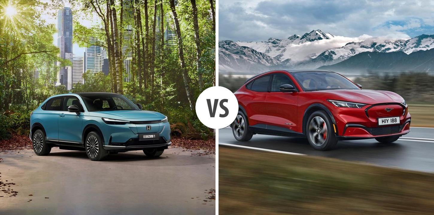 Honda e:Ny1 VS Ford Mustang Mach-E – Vergleiche Preise, Leistung ...