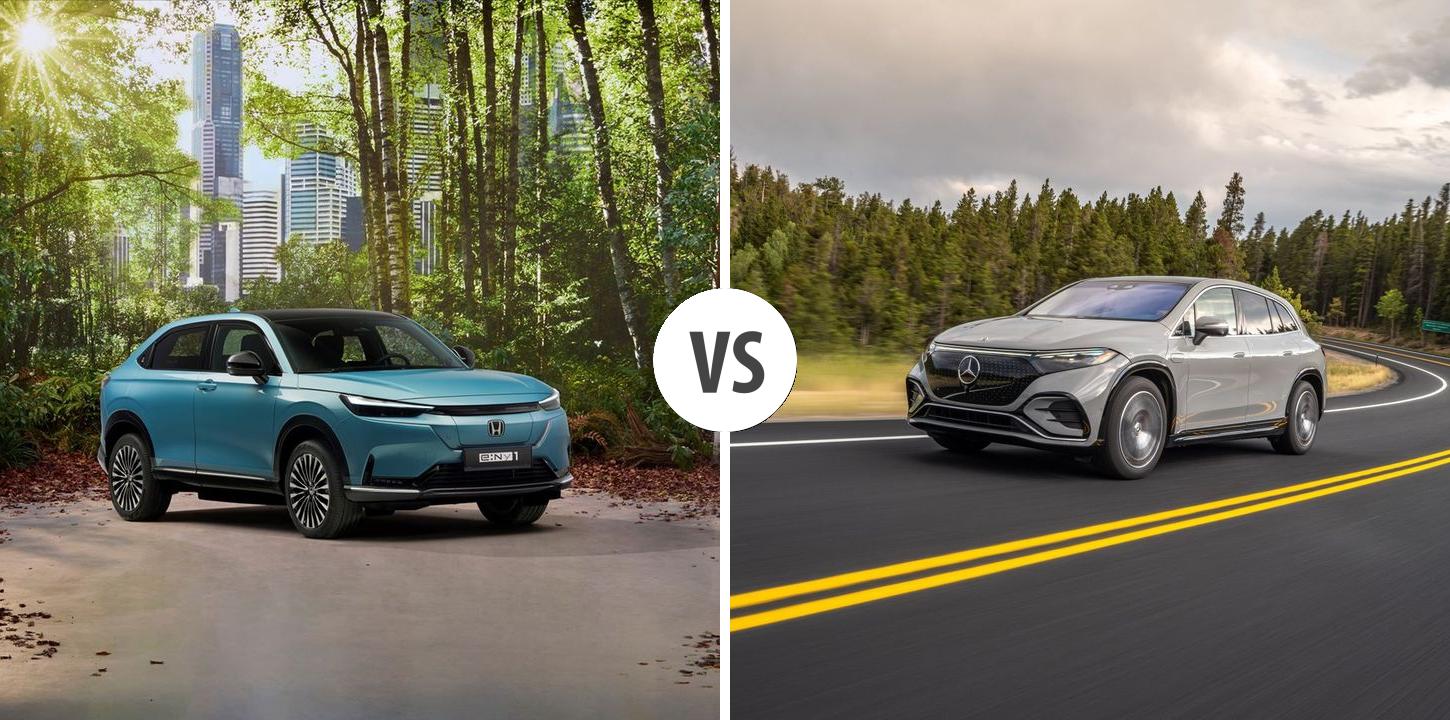 Honda e:Ny1 VS Mercedes EQS SUV – Vergleiche Preise, Leistung ...