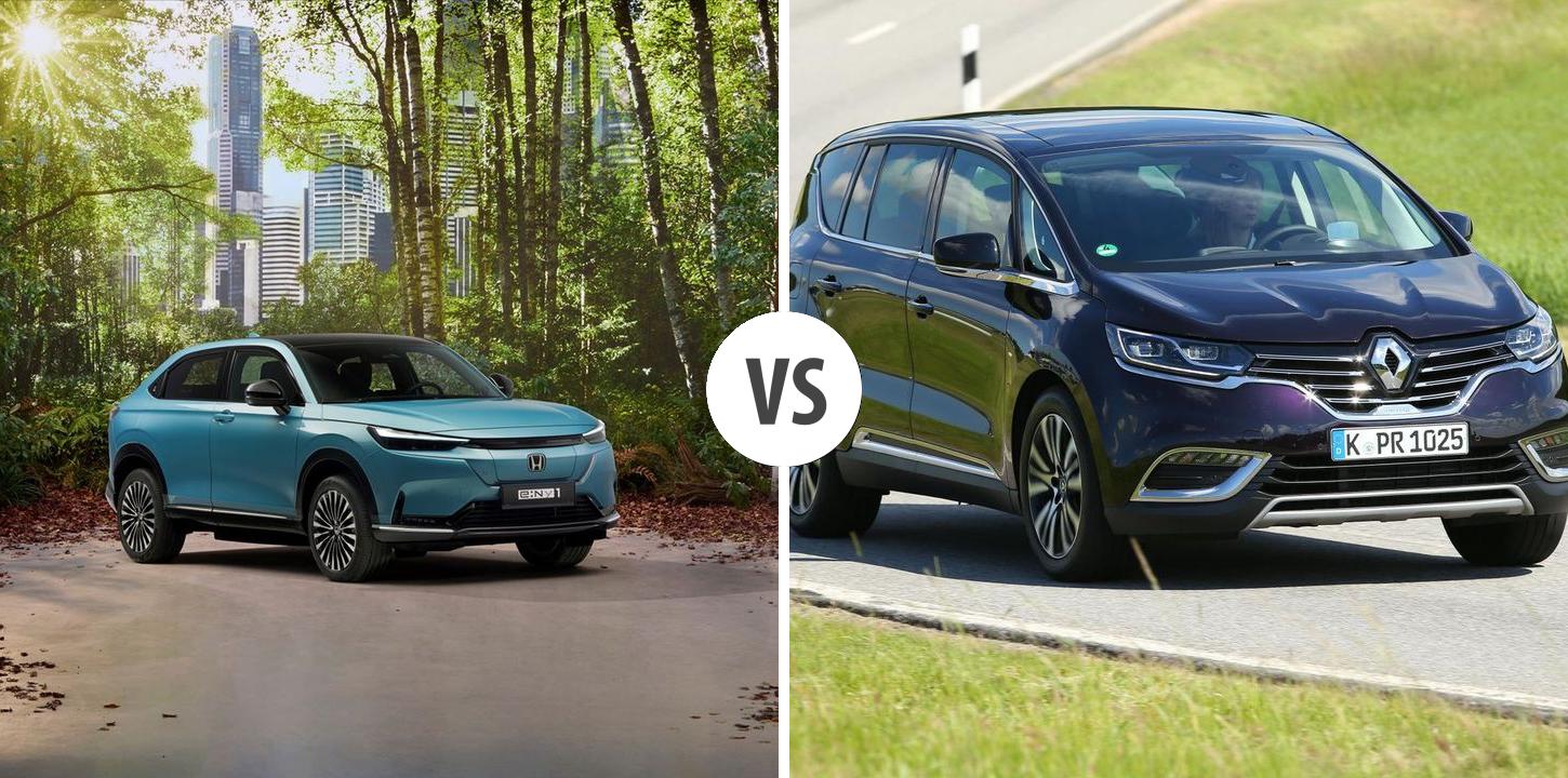 Honda e:Ny1 VS Renault Espace – Vergleiche Preise, Leistung, Kofferraum ...