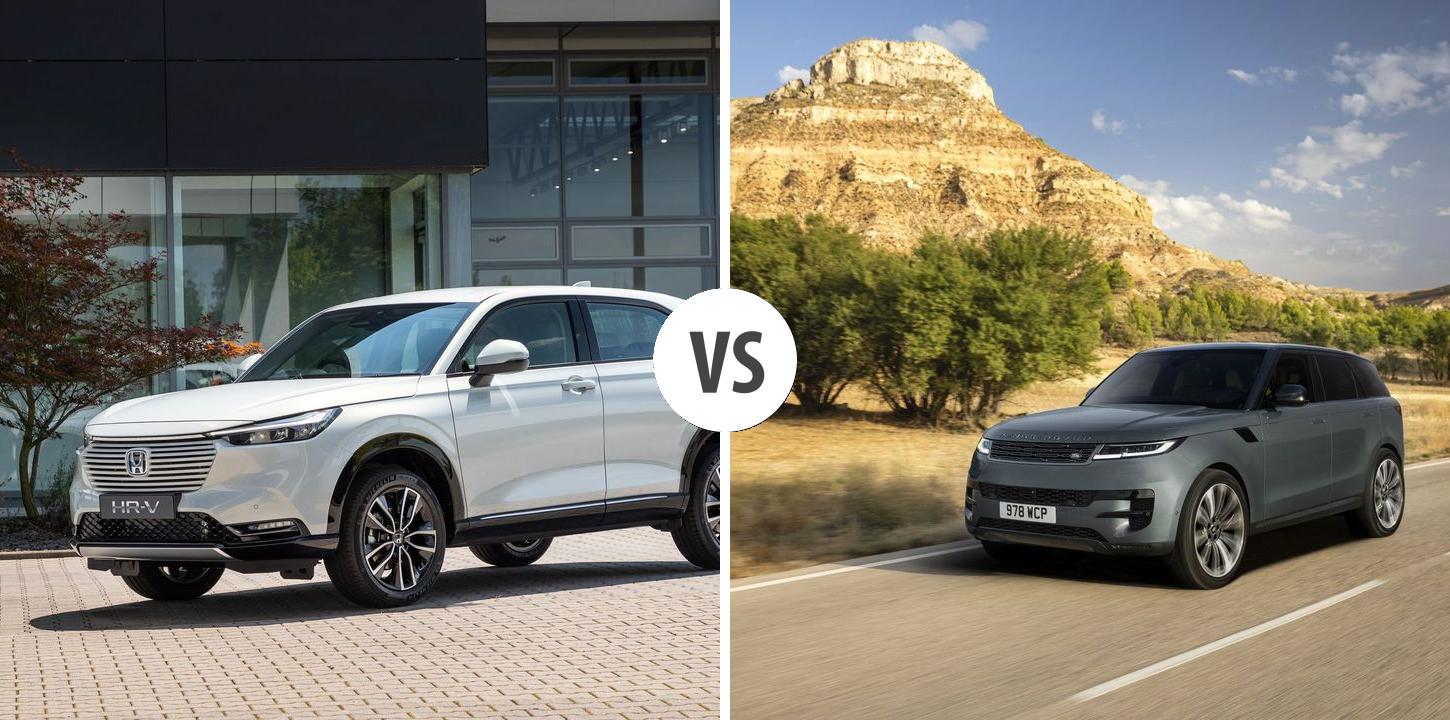Honda HR-V VS Land Rover Range Rover Sport – Vergleiche Preise ...