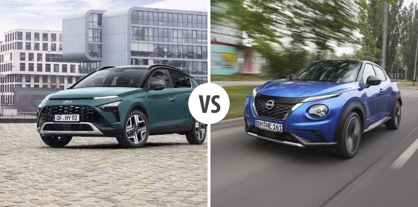 Hyundai Bayon VS Nissan Juke – Vergleiche Preise, Leistung, Kofferraum ...