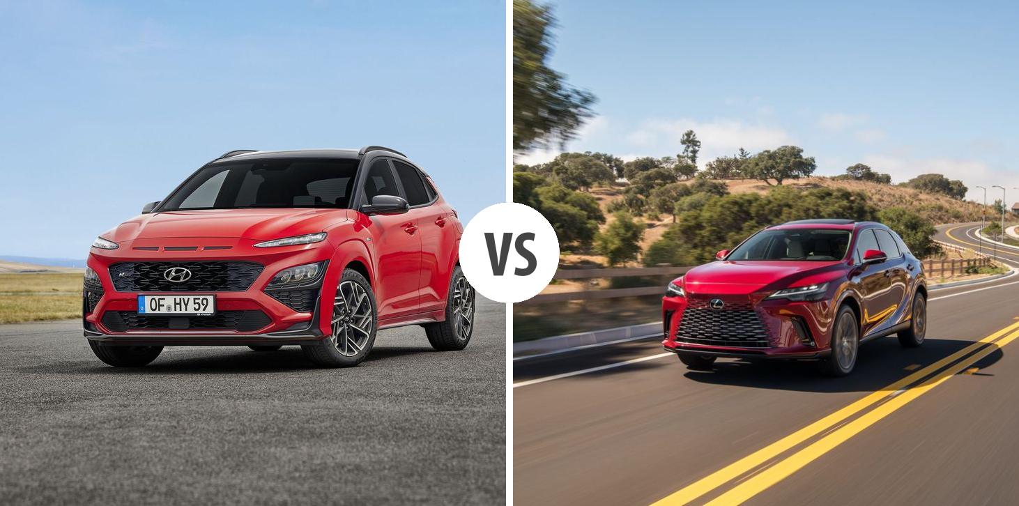 Hyundai Kona VS Lexus RX Autovergleich | AUTOGOTT.AT