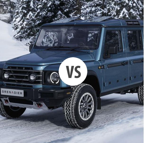 INEOS Grenadier VS INEOS Grenadier Pickup – Vergleiche Preise, Leistung ...