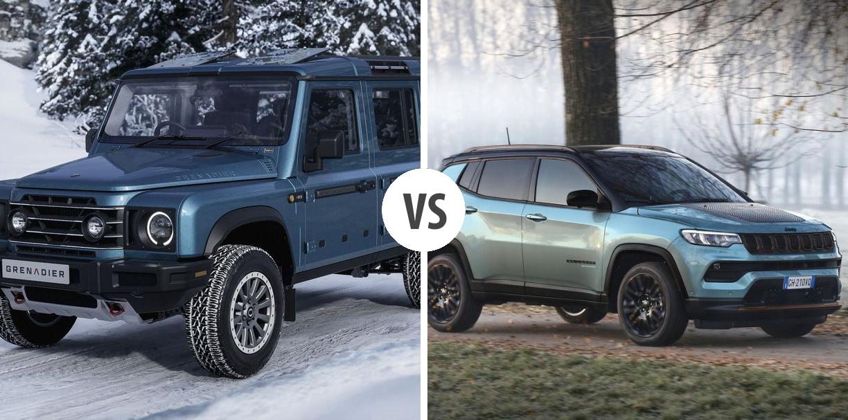 INEOS Grenadier VS Jeep Compass – Vergleiche Preise, Leistung ...