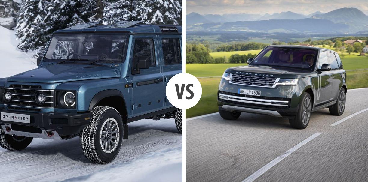 INEOS Grenadier VS Land Rover Range Rover Autovergleich | AUTOGOTT.AT