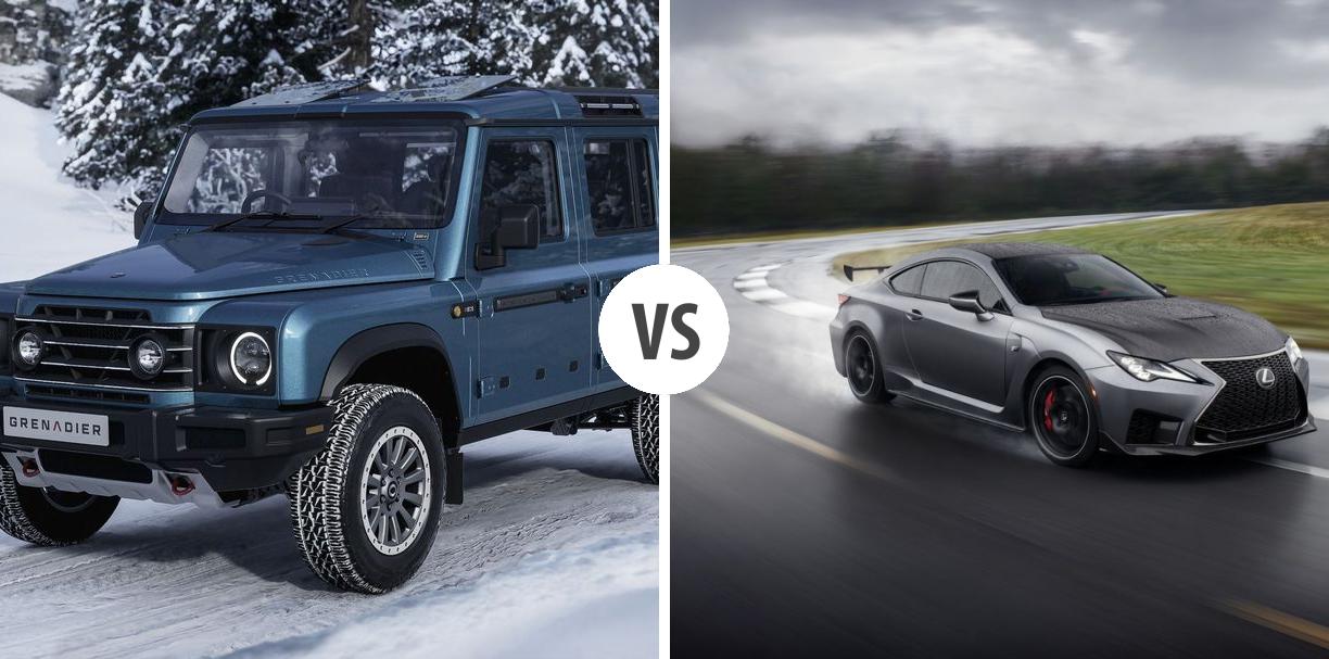 INEOS Grenadier VS Lexus RC Autovergleich | AUTOGOTT.AT