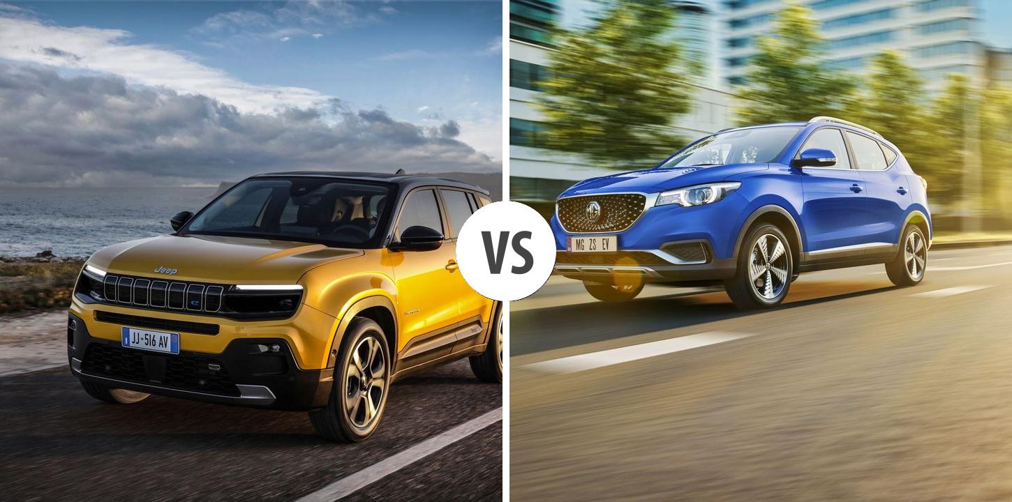 Jeep Avenger Electric VS MG ZS – Vergleiche Preise, Leistung ...