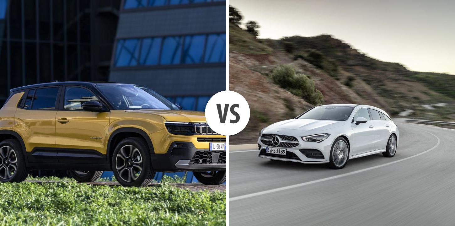 Jeep Avenger VS Mercedes CLA Shooting Brake – Vergleiche Preise ...