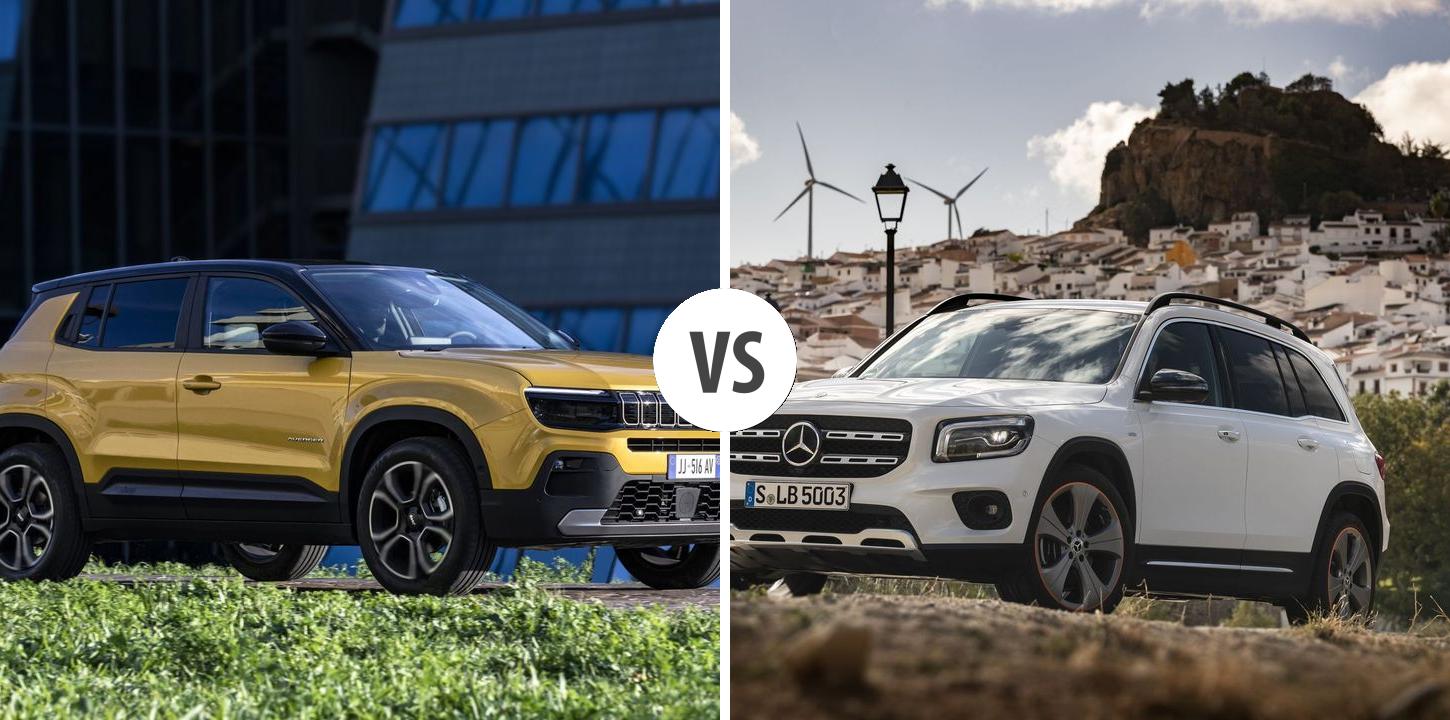 Jeep Avenger VS Mercedes GLB – Vergleiche Preise, Leistung, Kofferraum ...