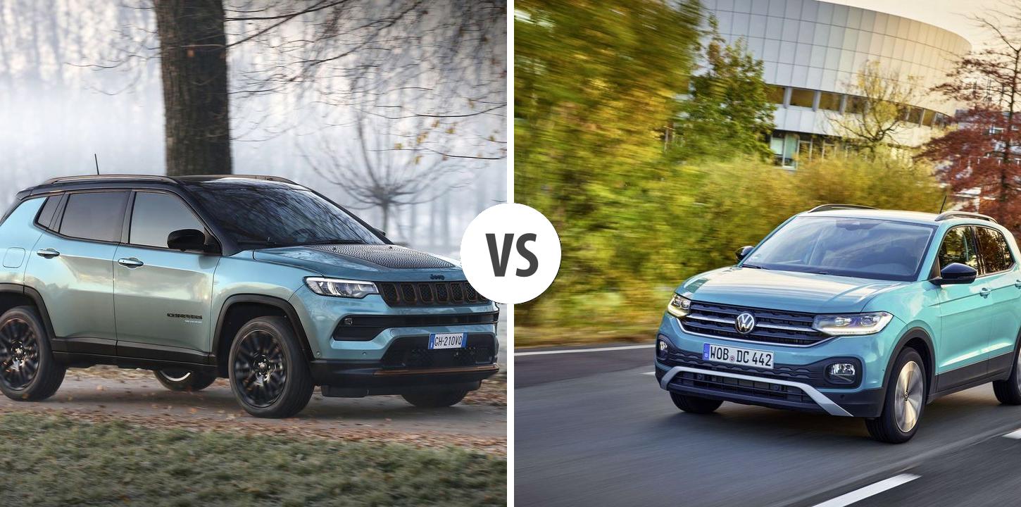 Jeep Compass VS Volkswagen T-Cross – Vergleiche Preise, Leistung ...