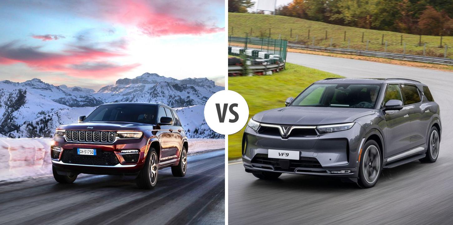 Jeep Grand Cherokee VS VinFast VF 9 Autovergleich | AUTOGOTT.AT