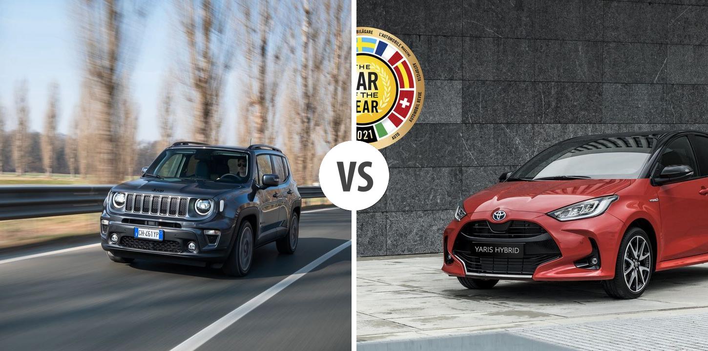 Jeep Renegade VS Toyota Yaris – Vergleiche Preise, Leistung, Kofferraum ...