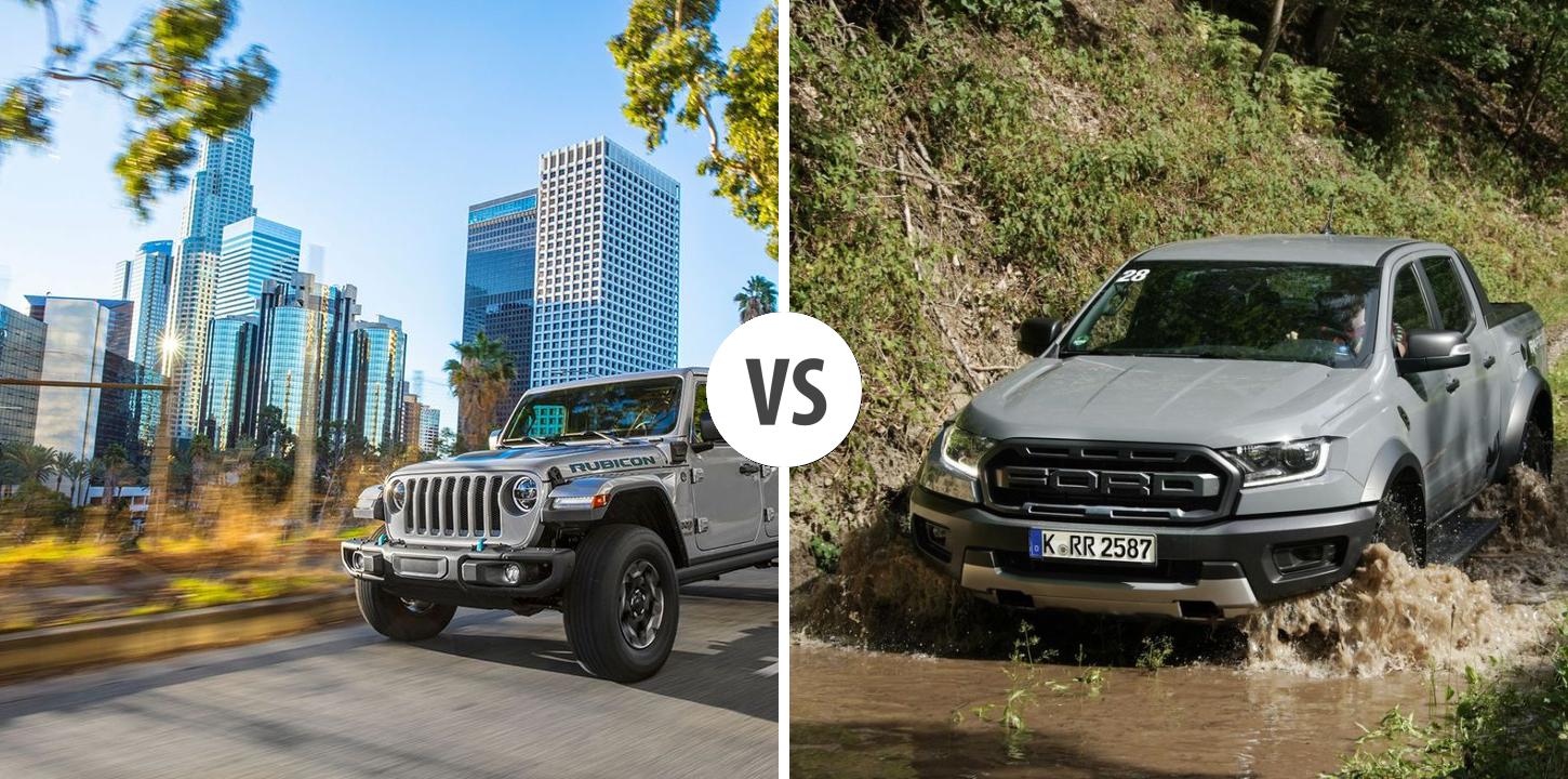 Jeep Wrangler VS Ford Ranger – Vergleiche Preise, Leistung, Kofferraum ...