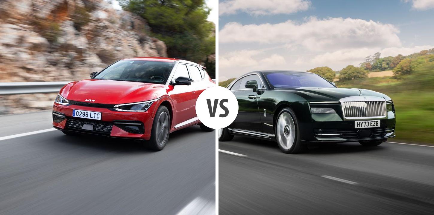 KIA EV6 VS Rolls-Royce Spectre – Vergleiche Preise, Leistung ...