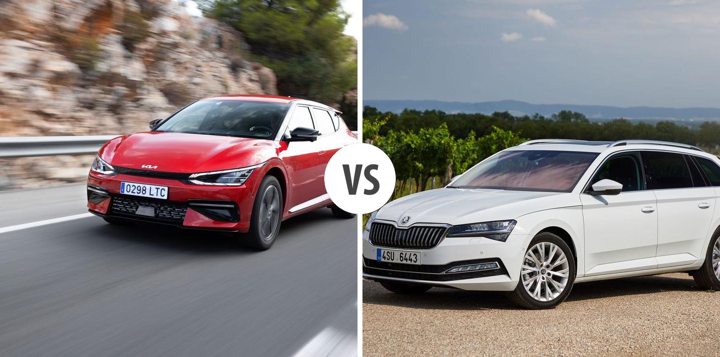 KIA EV6 VS Skoda Superb Combi – Vergleiche Preise, Leistung, Kofferraum ...