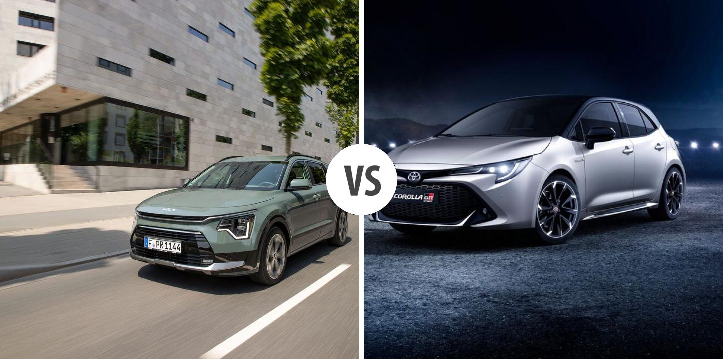 KIA Niro VS Toyota Corolla – Vergleiche Preise, Leistung, Kofferraum ...