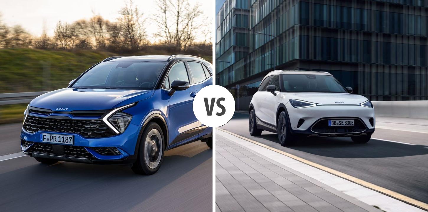 KIA Sportage VS Smart #1 – Vergleiche Preise, Leistung, Kofferraum ...