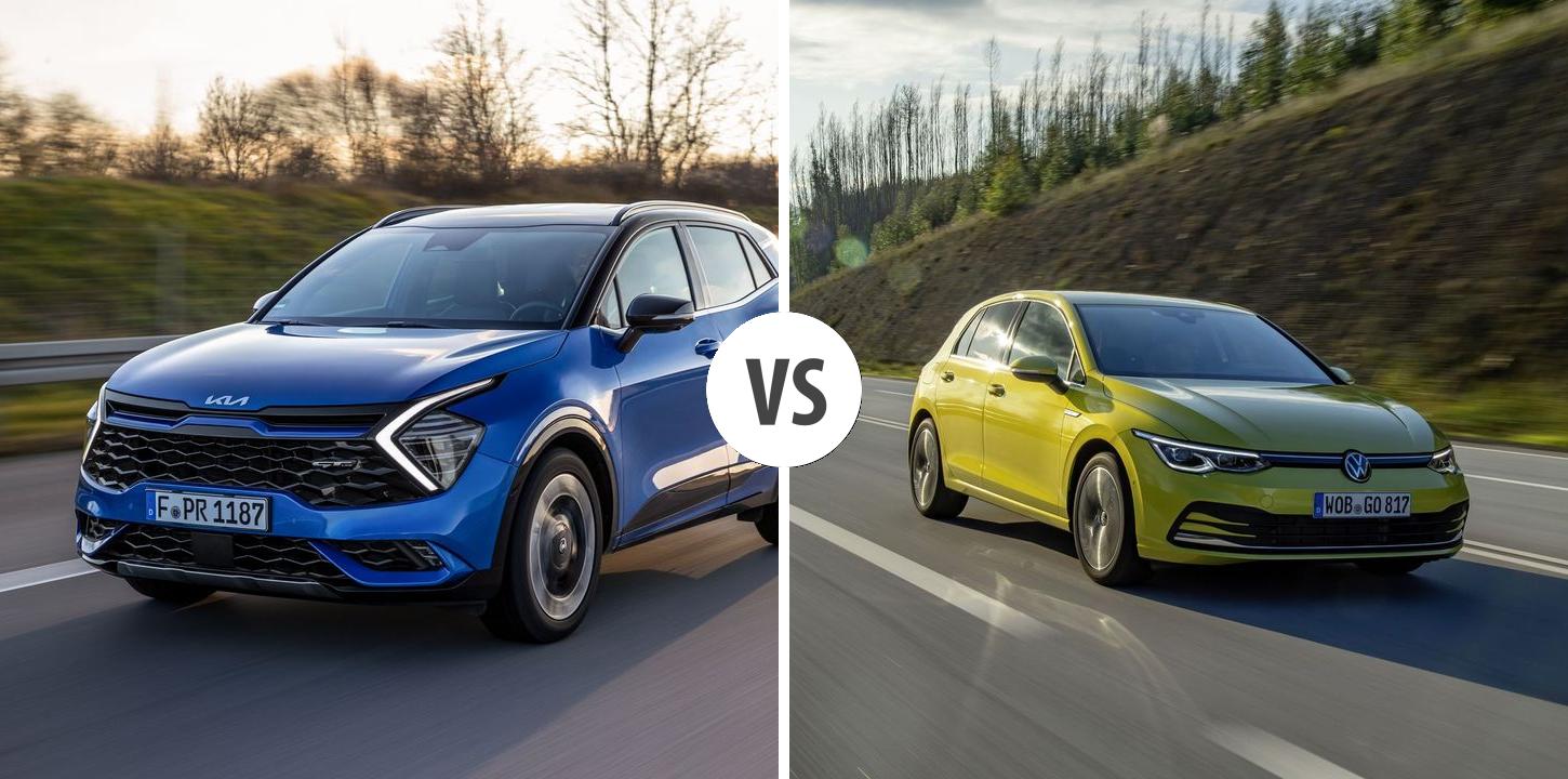 KIA Sportage VS Volkswagen Golf – Vergleiche Preise, Leistung ...