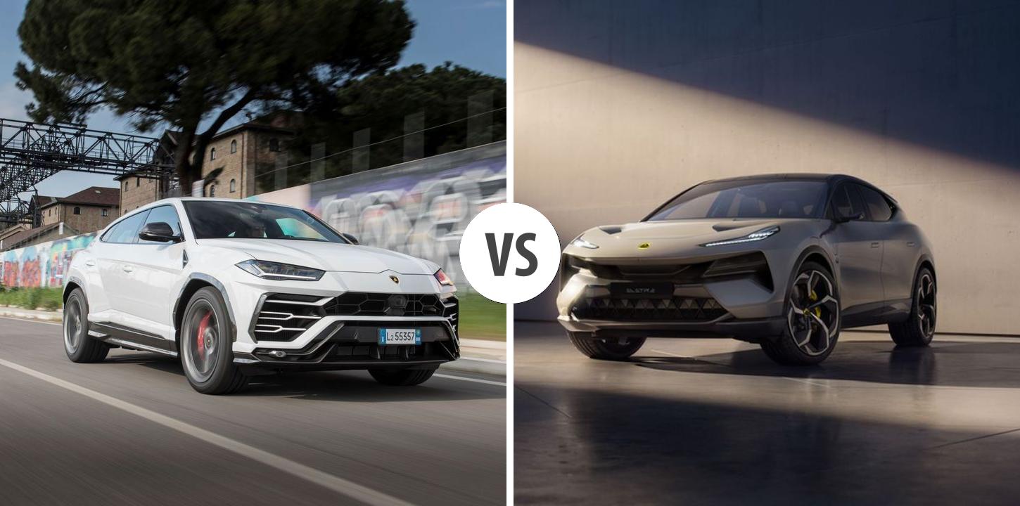 Lamborghini Urus VS Lotus Eletre Autovergleich | AUTOGOTT.AT