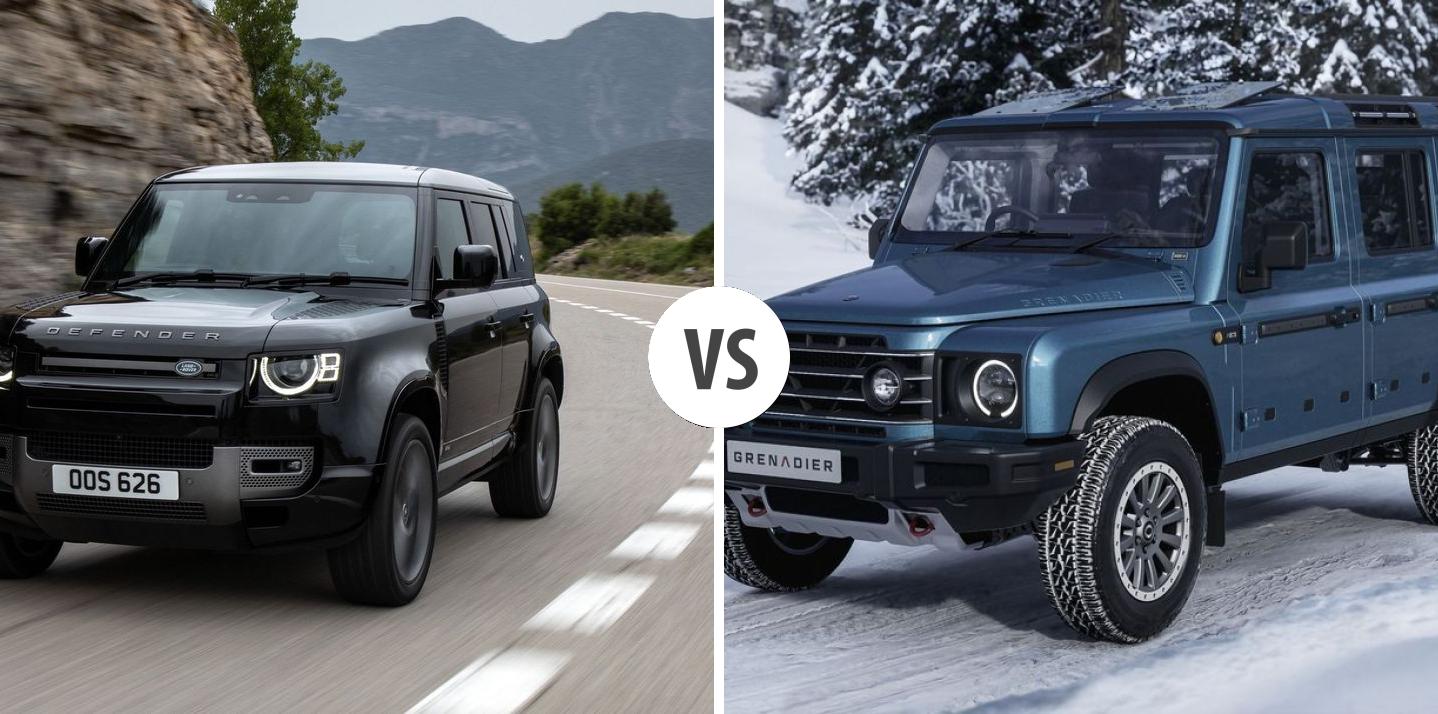 Land Rover Defender VS INEOS Grenadier – Vergleiche Preise, Leistung ...