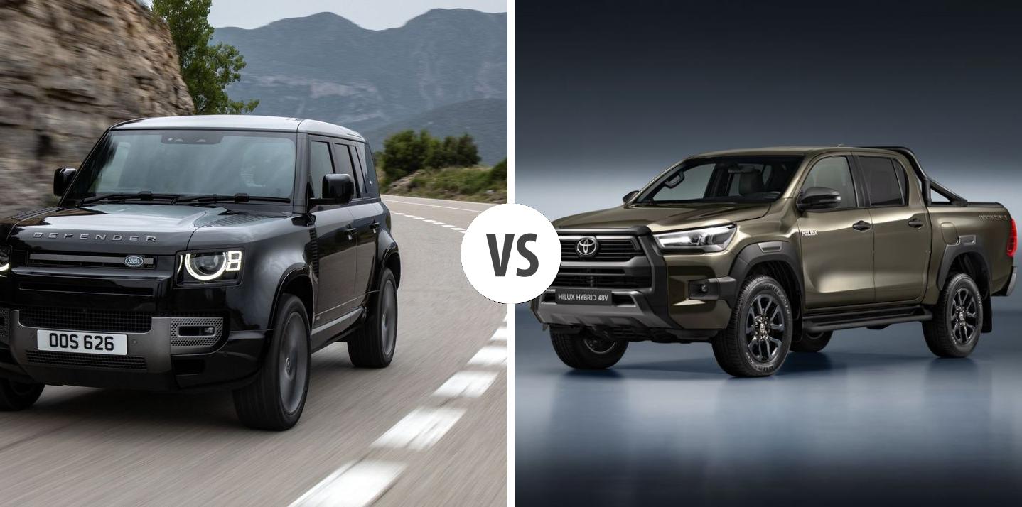 Land Rover Defender VS Toyota Hilux – Vergleiche Preise, Leistung ...
