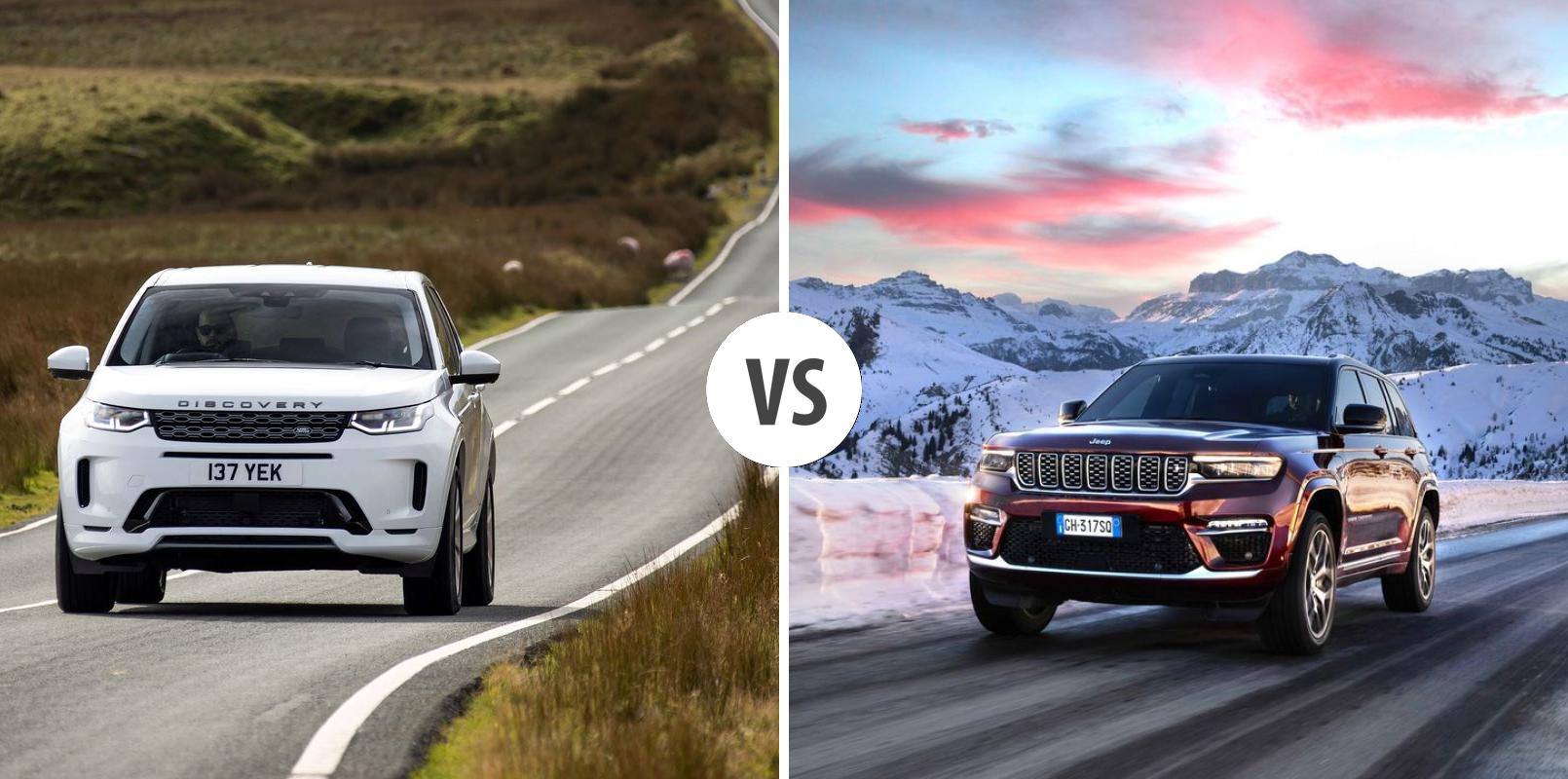 Land Rover Discovery Sport VS Jeep Grand Cherokee Autovergleich ...