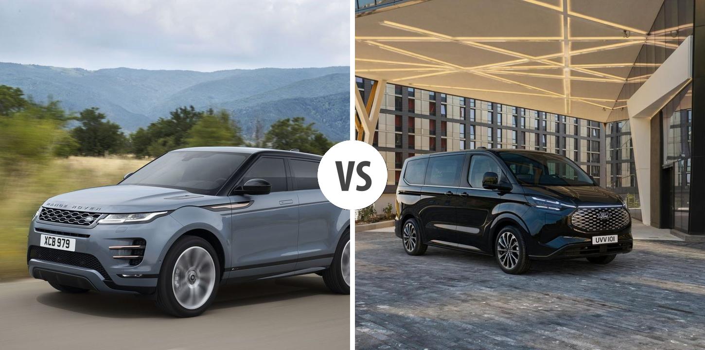Land Rover Range Rover Evoque VS Ford Tourneo Custom – Vergleiche ...