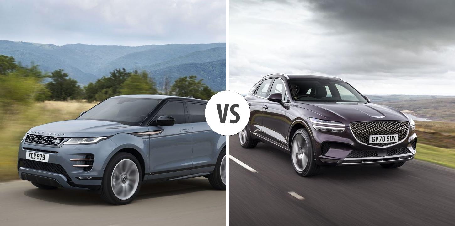 Land Rover Range Rover Evoque VS Genesis Electrified GV70 – Vergleiche ...