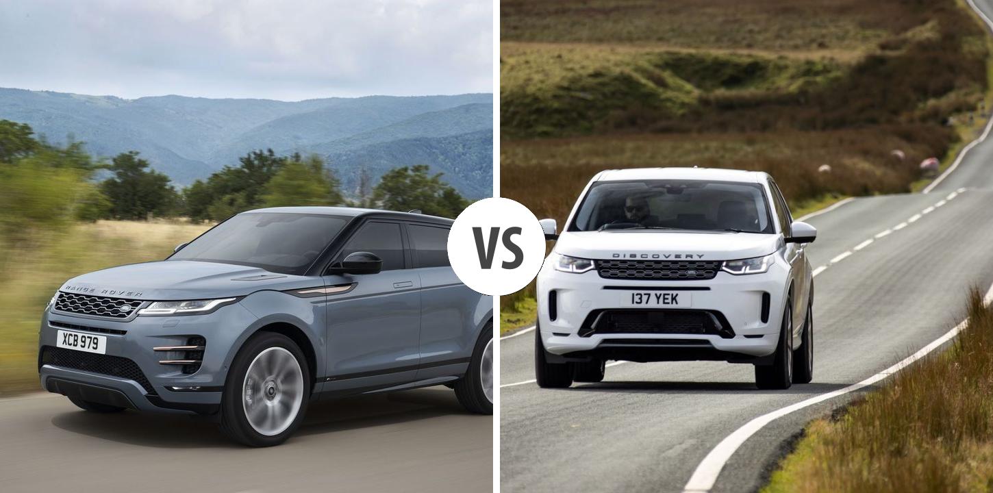Land Rover Range Rover Evoque VS Land Rover Discovery Sport ...