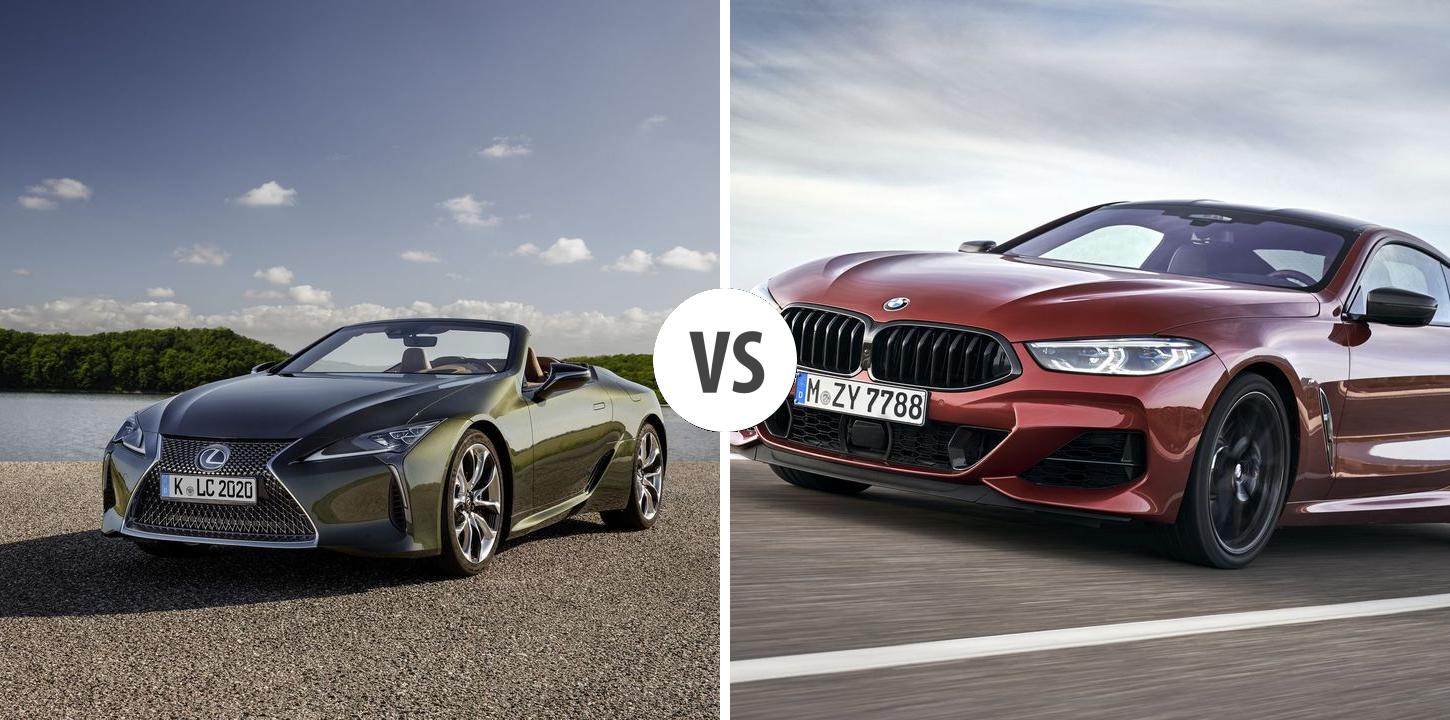 Lexus LC Cabriolet VS BMW 8er Coupé – Vergleiche Preise, Leistung ...