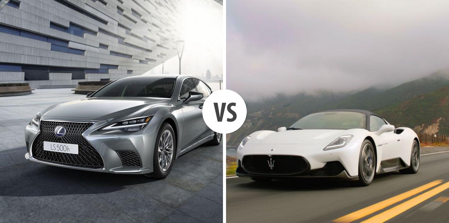 Lexus LS VS Maserati MC20 (bis 2025) – Vergleiche Preise, Leistung ...