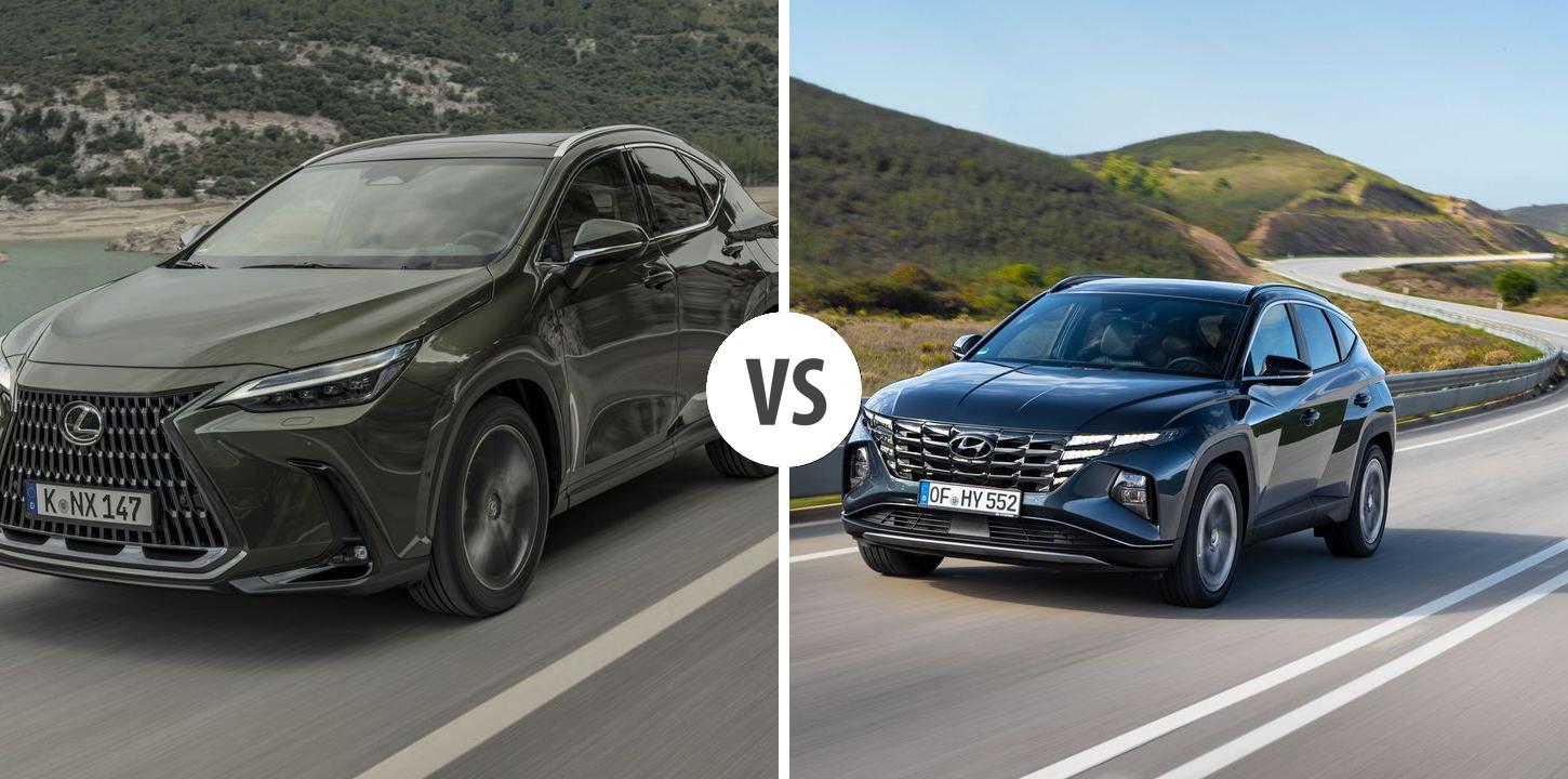 Lexus NX VS Hyundai Tucson Autovergleich | AUTOGOTT.AT