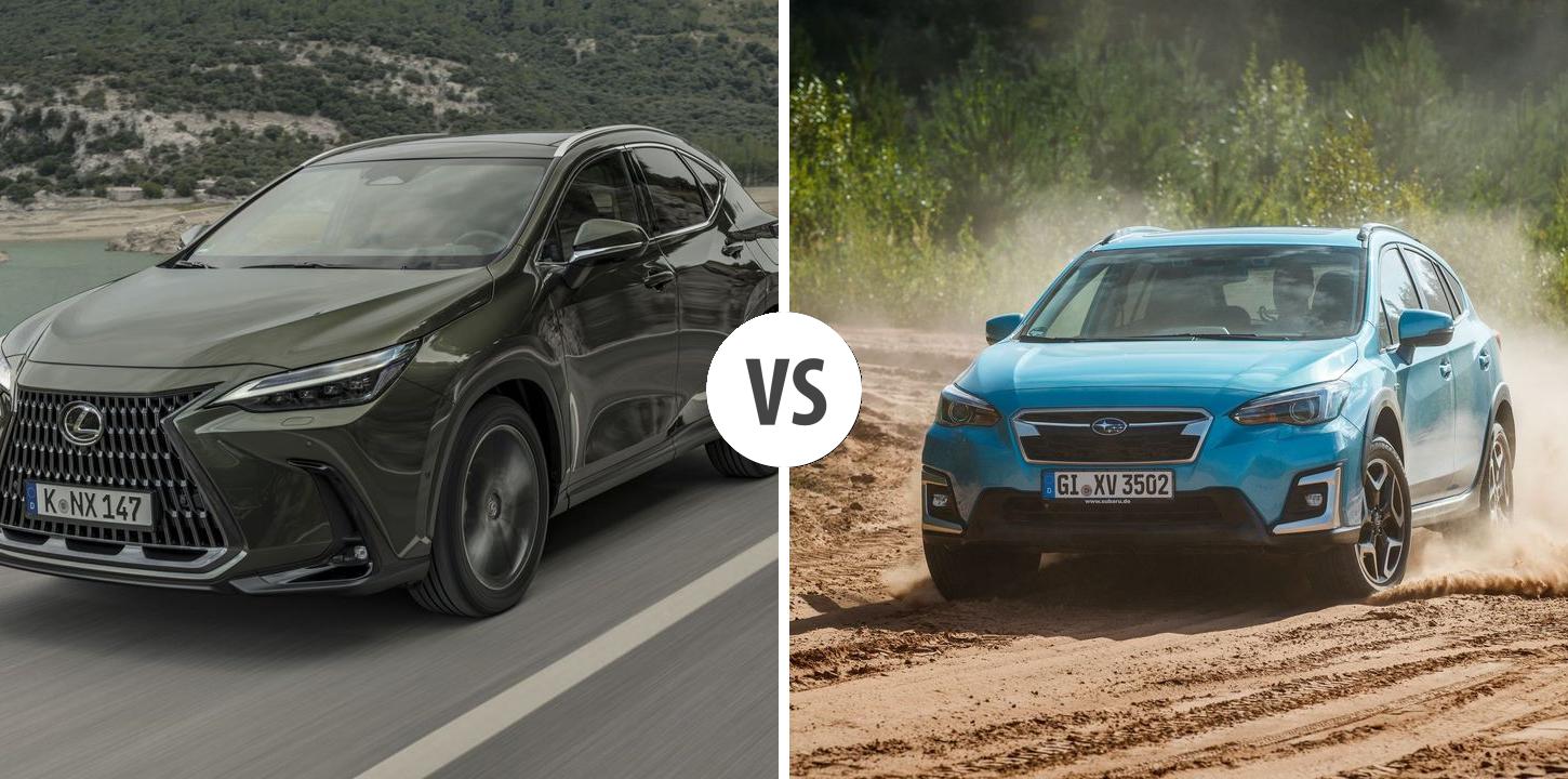 Lexus NX VS Subaru XV Autovergleich | AUTOGOTT.AT