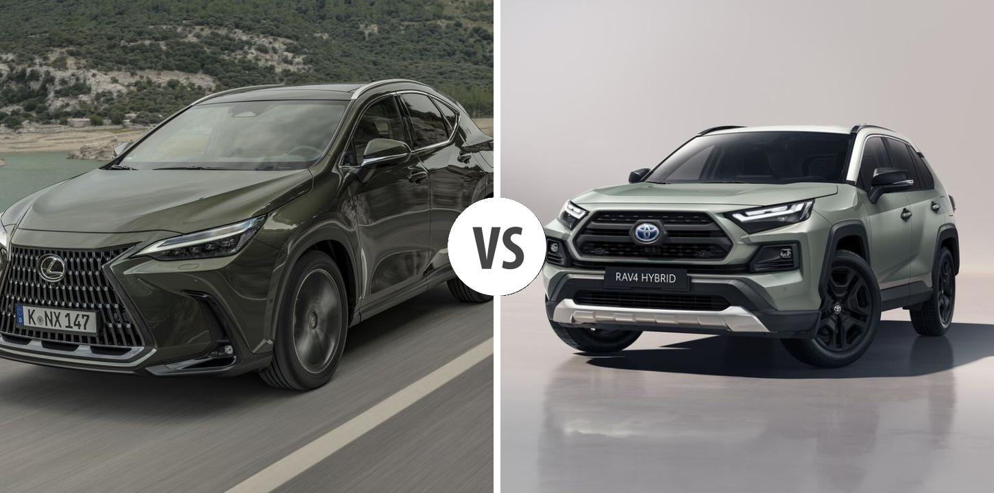 Lexus NX VS Toyota RAV4 – Vergleiche Preise, Leistung, Kofferraum ...