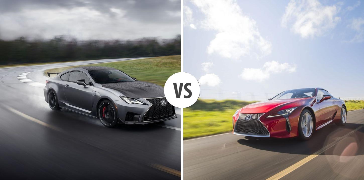 Lexus RC VS Lexus LC – Vergleiche Preise, Leistung, Kofferraum ...