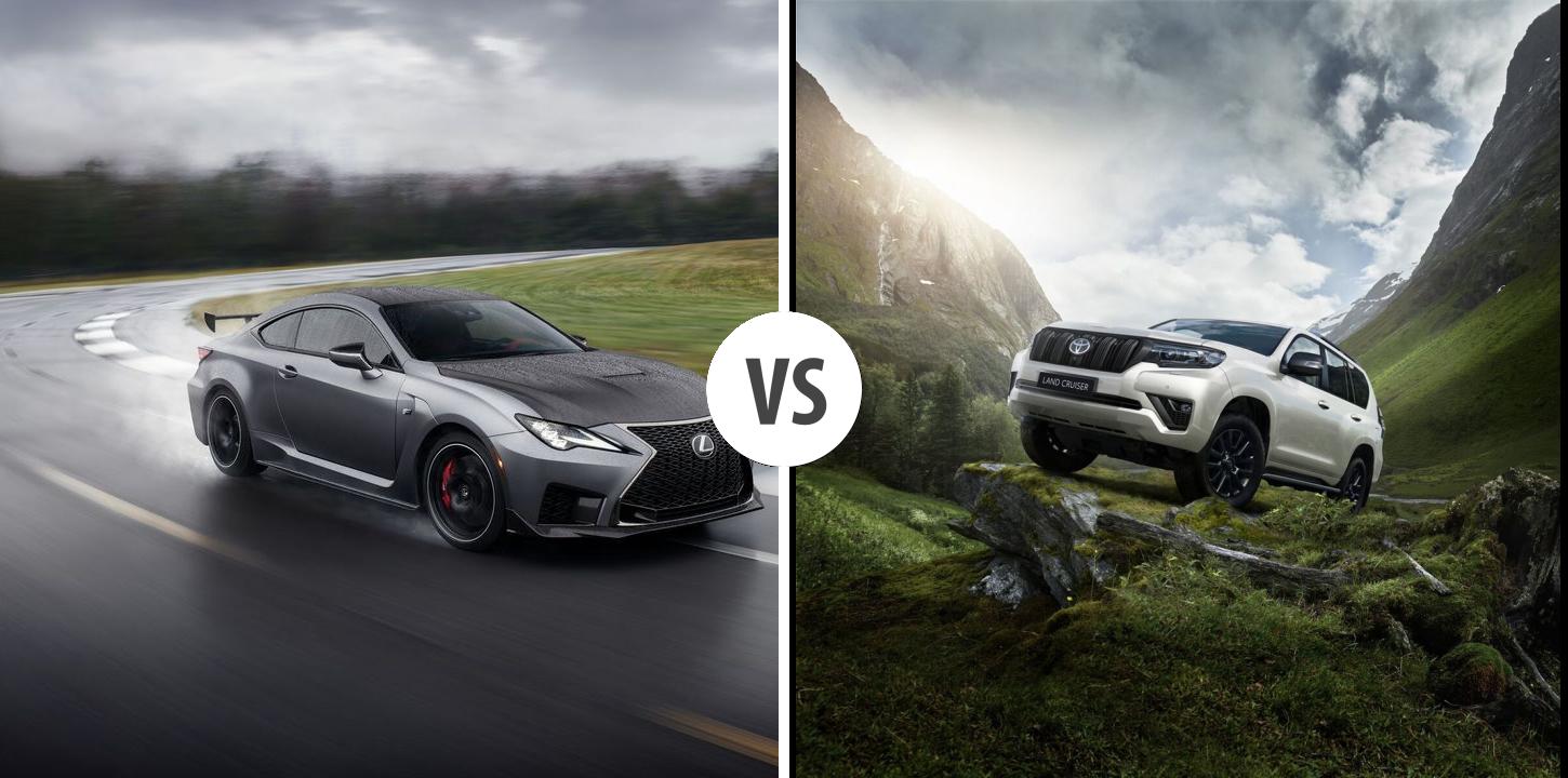 Lexus RC VS Toyota Land Cruiser – Vergleiche Preise, Leistung ...