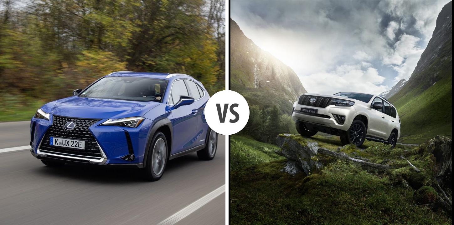 Lexus UX Elektro VS Toyota Land Cruiser – Vergleiche Preise, Leistung ...