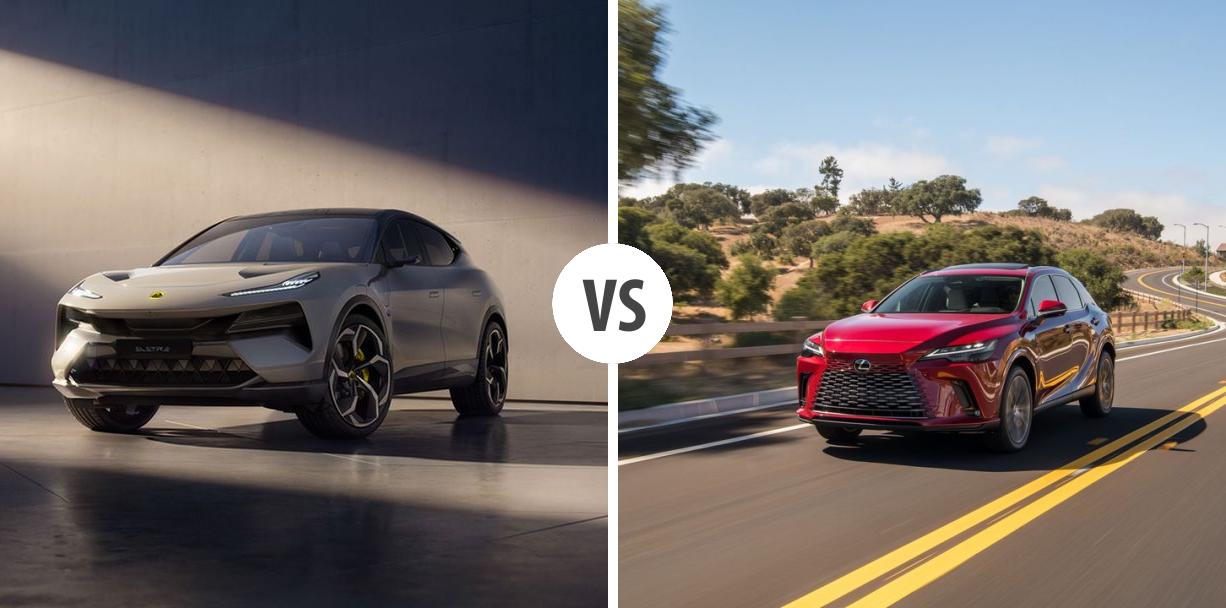 Lotus Eletre VS Lexus RX Autovergleich | AUTOGOTT.AT